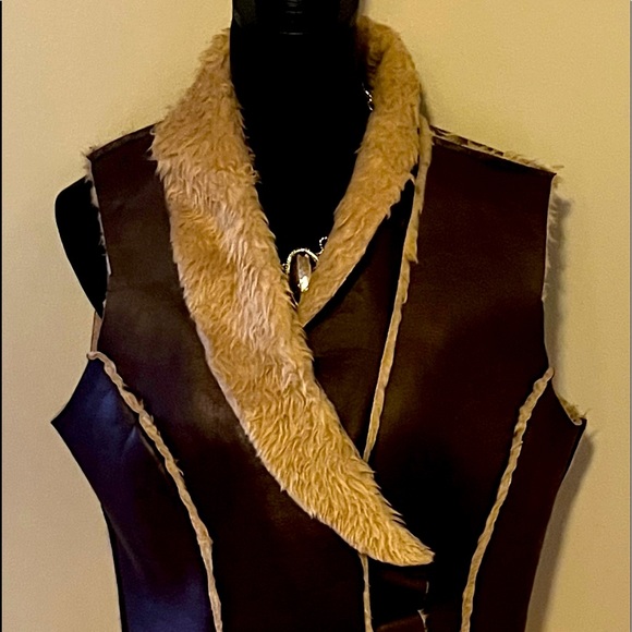 Jackets & Coats | Amanda Charles Brown Vest | Poshmark